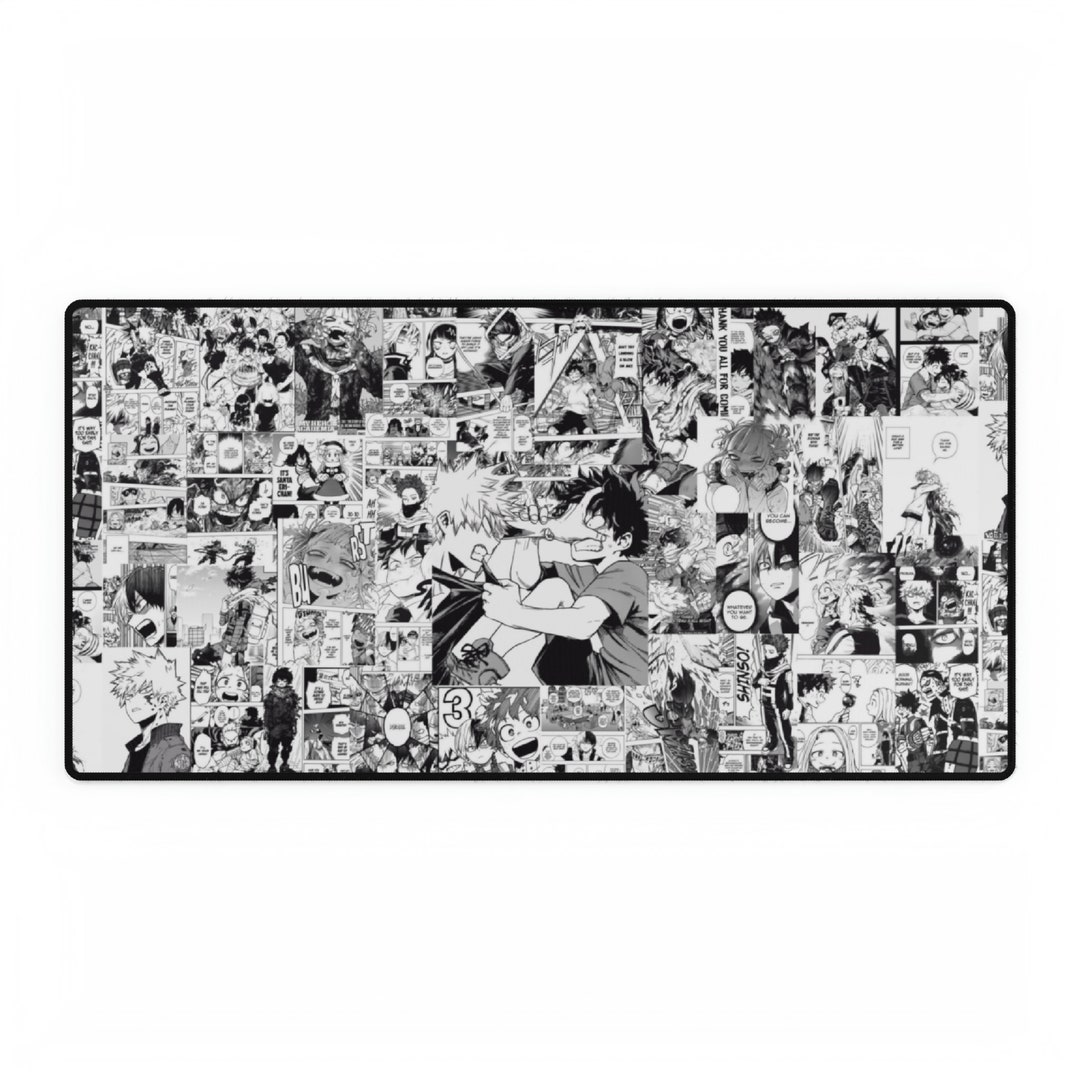 MHA Anime Manga Panel Desk Mats - Etsy