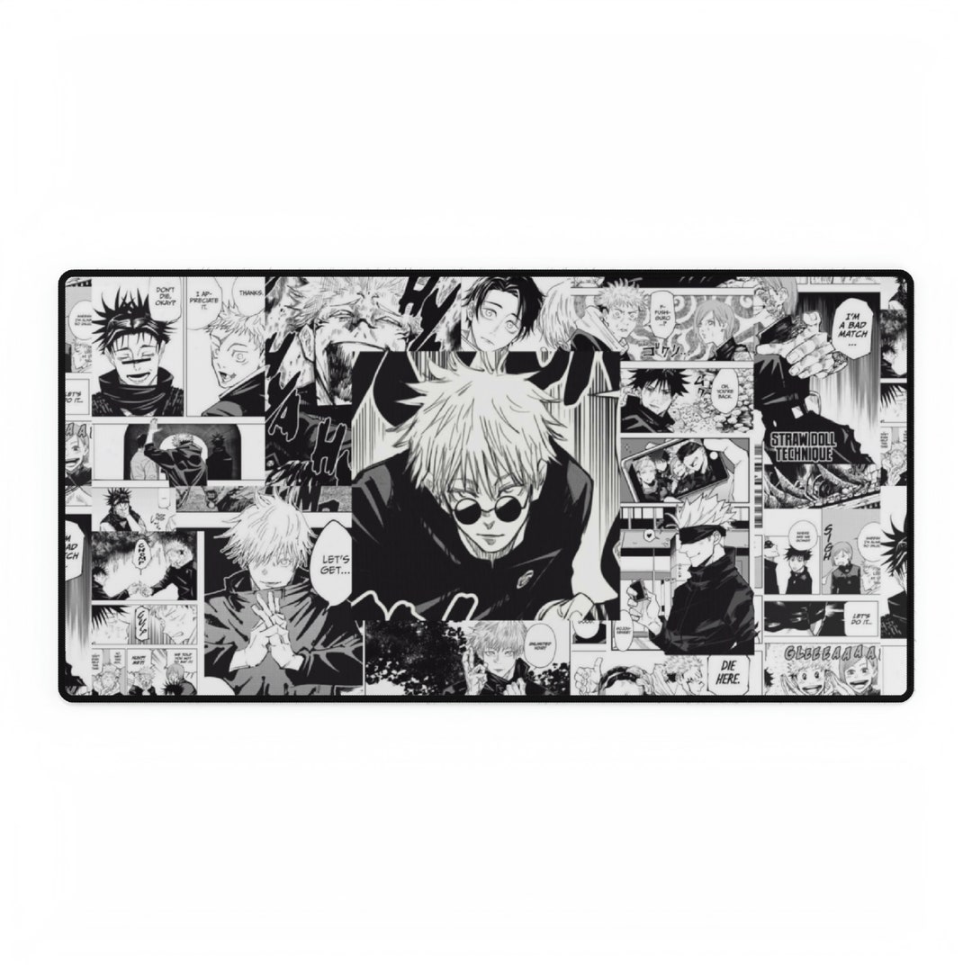 JJK Manga Panel Desk Mats - Etsy