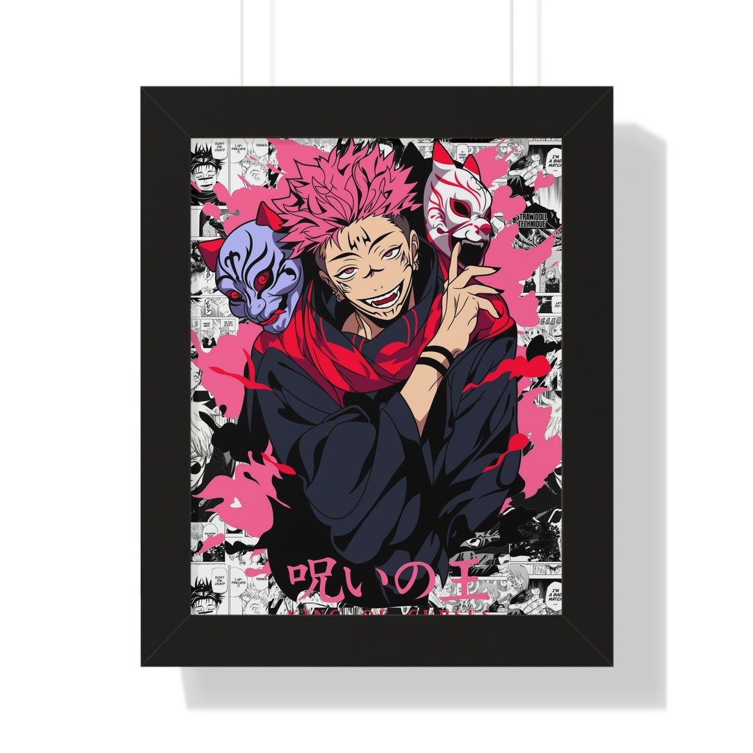 JJK Panel G0j0 Ver. 4 Framed Vertical Poster - Etsy