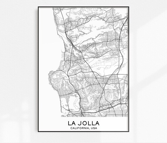 Map La Jolla California