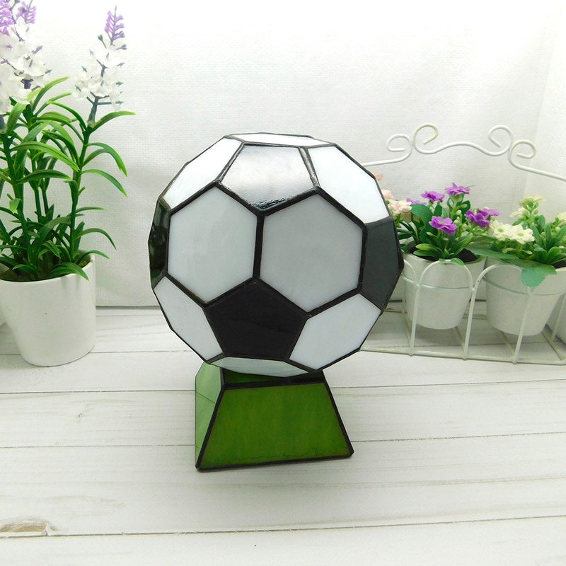 Stained Glass Soccer - Etsy