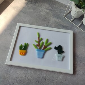 Fused Glass Wall Art, Fusing Plant, Glass Plant, Glass Wall Art, Art ...