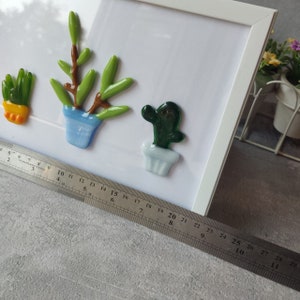 Fused Glass Wall Art, Fusing Plant, Glass Plant, Glass Wall Art, Art ...