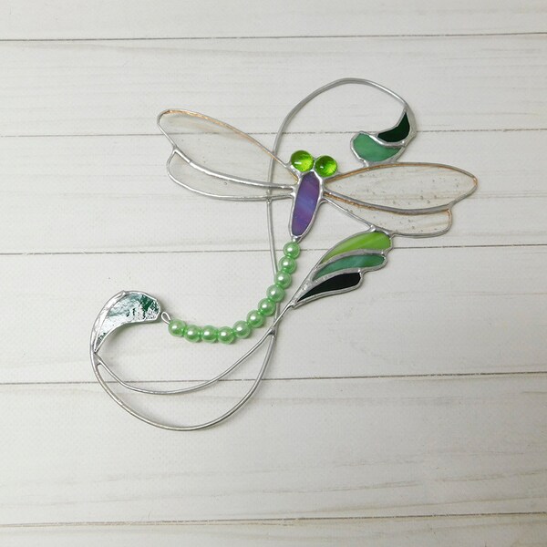 Stained Glass Dragon Mobile - Etsy