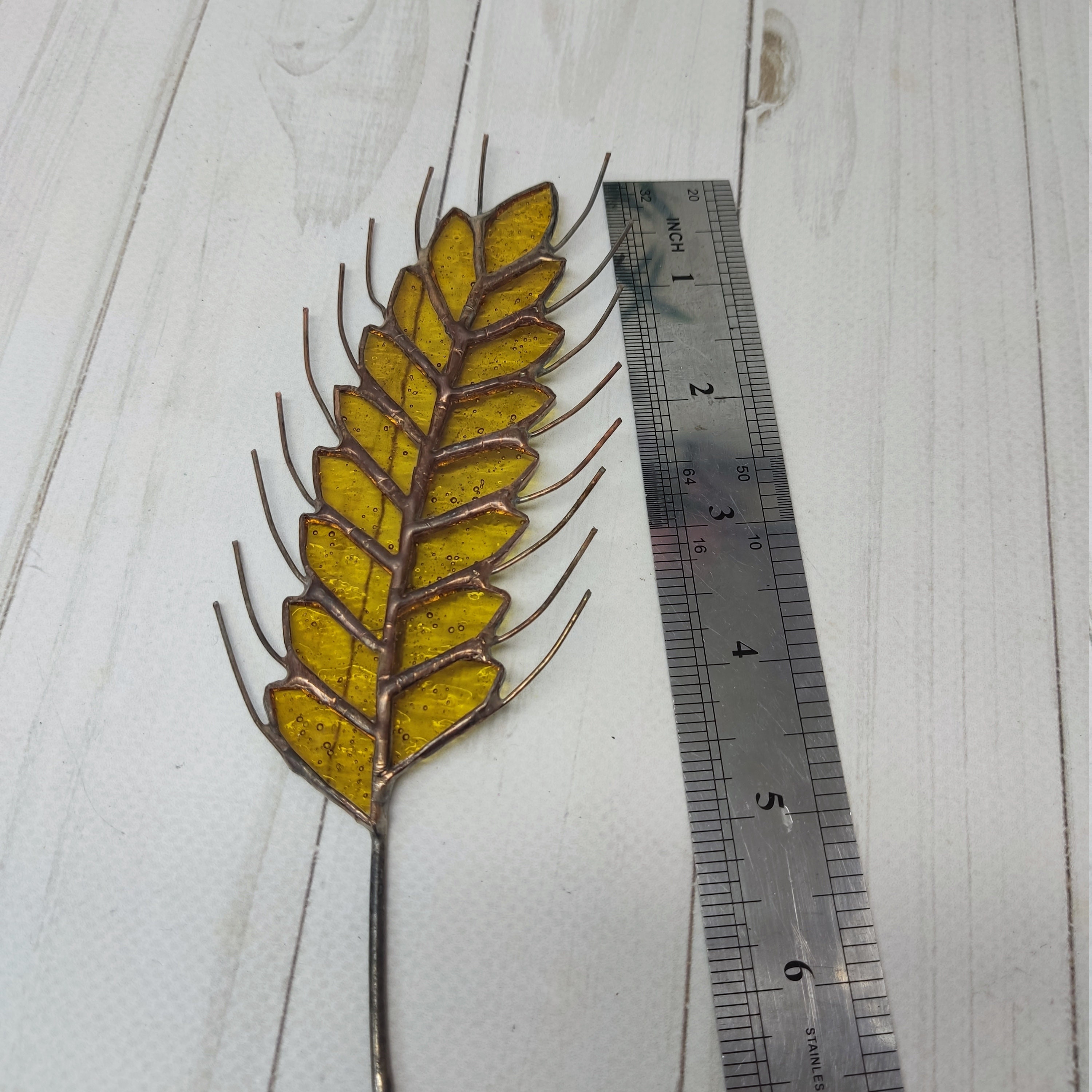 Stained Glass Wheat Prairie Gold Wheat Decor Tall Grass | Etsy Canada