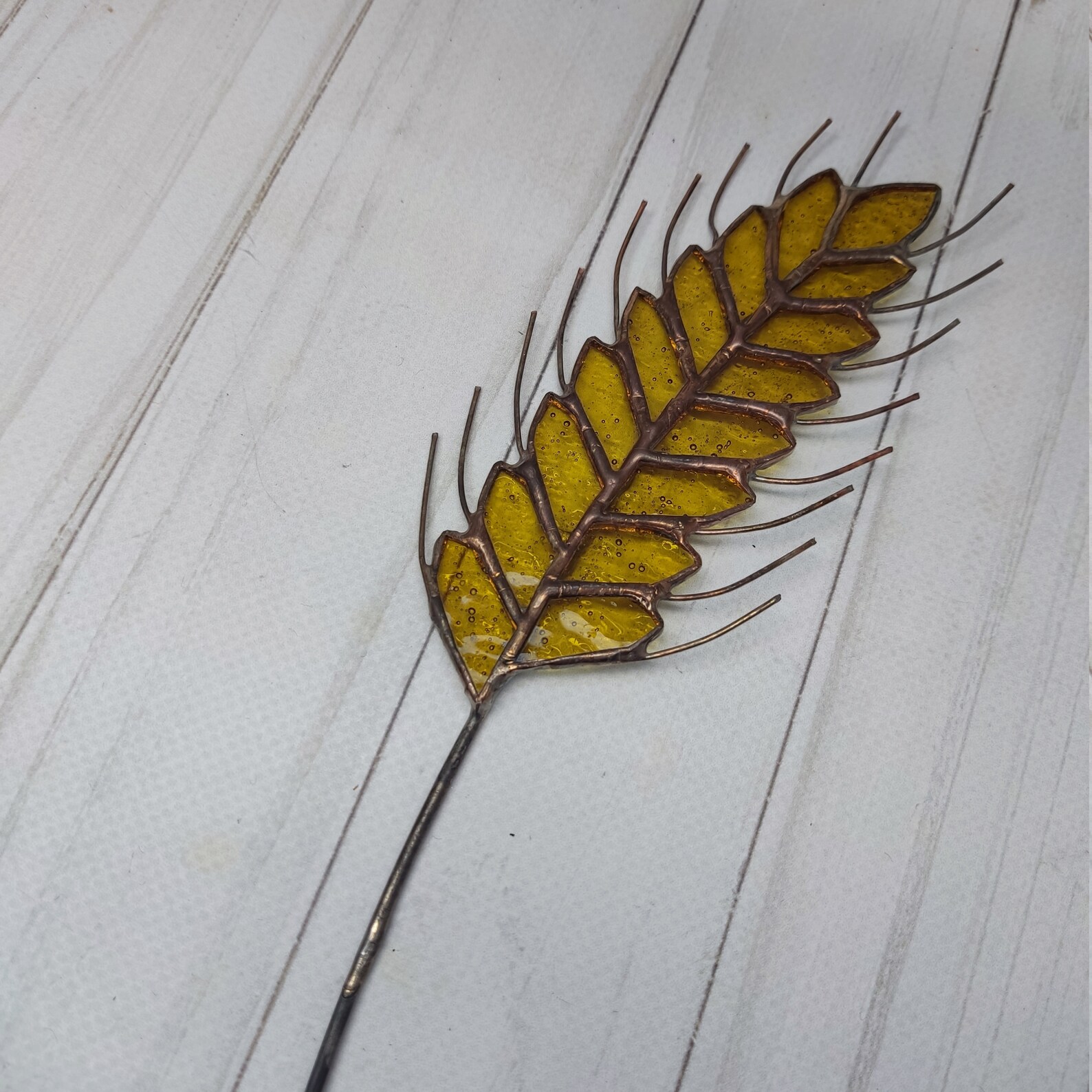 Stained Glass Wheat Prairie Gold Wheat Decor Tall Grass | Etsy Canada