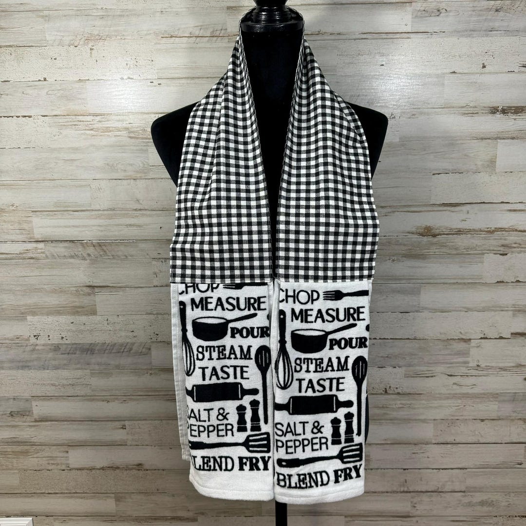 Kitchen Scarf, Kitchen BOA, Kitchen Towel, Baker's BOA, Neck Towel ...