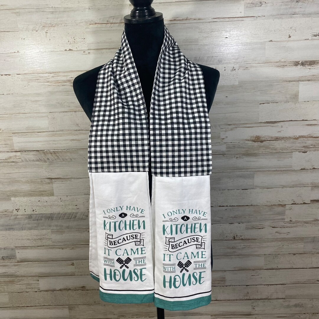 Kitchen Scarf, Kitchen BOA, Kitchen Towel, Baker's BOA, Neck Towel ...