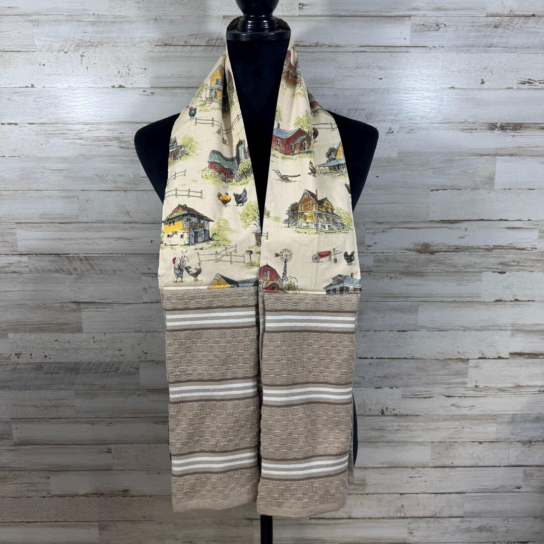Kitchen Scarf, Kitchen BOA, Kitchen Towel, Baker's BOA, Neck Towel ...