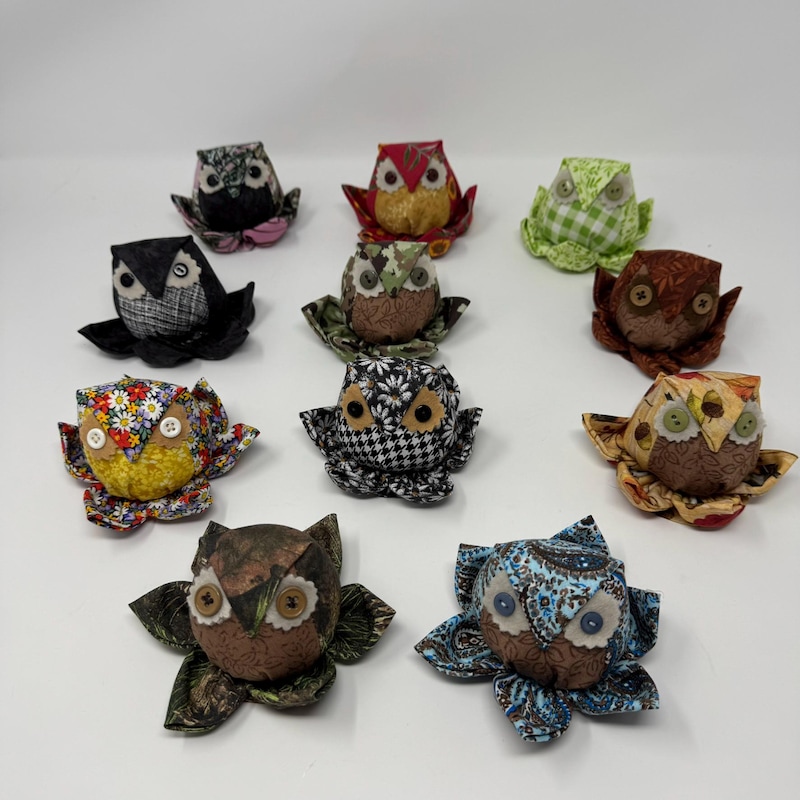 Owl Pincushion - Etsy