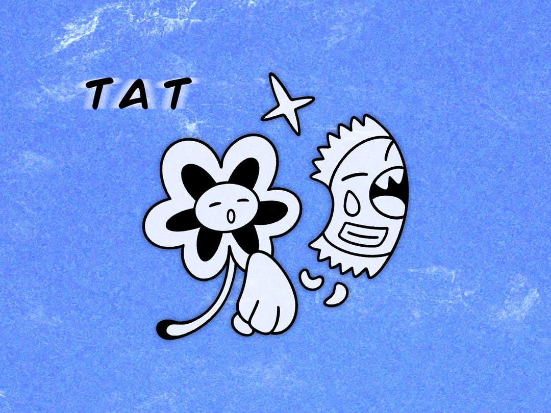 Flower Power - Tattoo Design Template - Stencil Outline for Print - Set ...