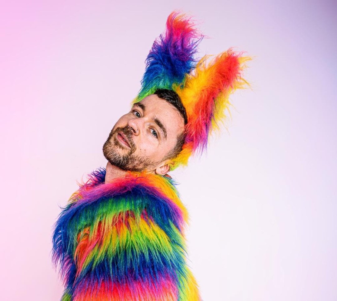 The Shangri La Fur Ears - Fluffy Neon UV Rave Outfit - Festival Fashion ...