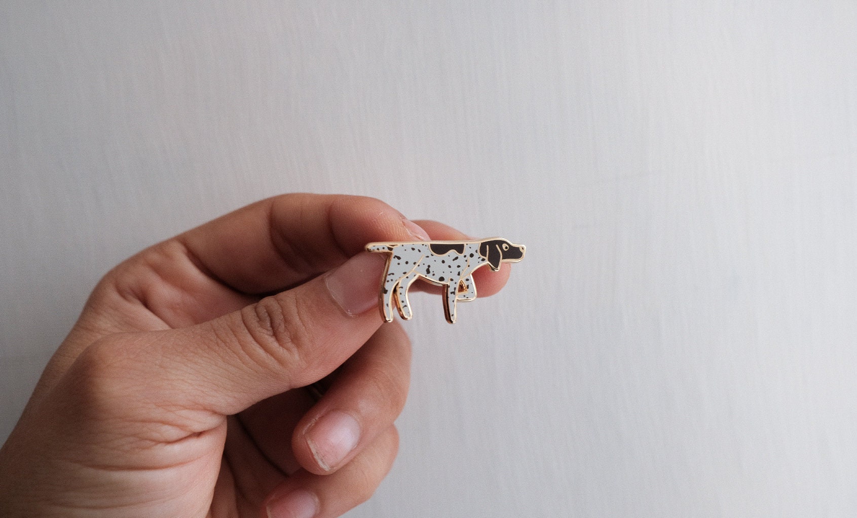 German Shorthaired Pointer GSP Dog Enamel Pin - Etsy