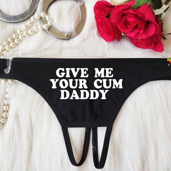 Cum In Me Daddy Thong Etsy