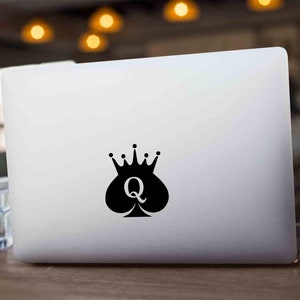 Queen of Spades Vinyl Sticker Decal , Qos Car Decal , Queen of Spades ...