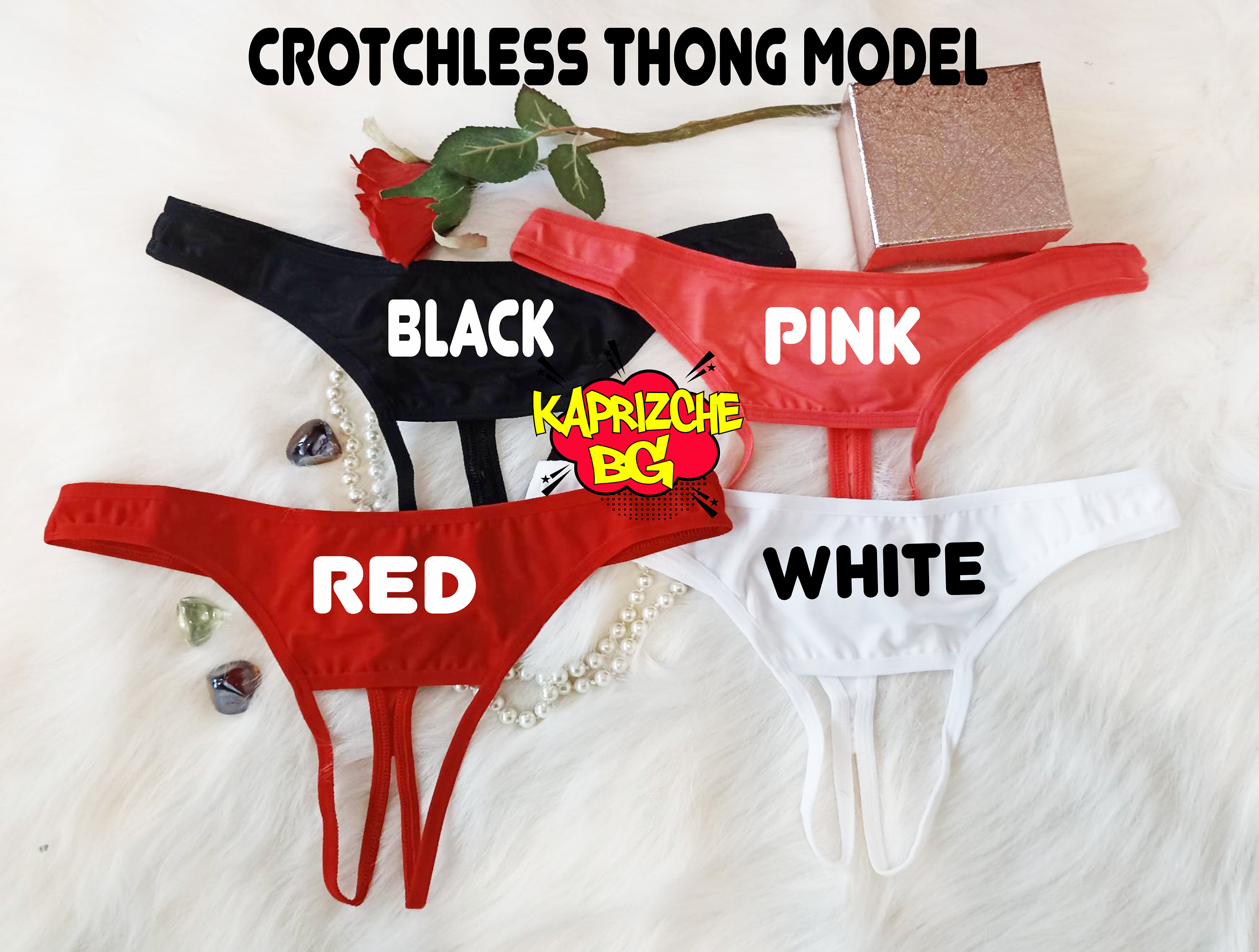 Return To Hubby Full Thong Crotchless Personalized Thong Etsy