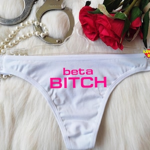 Beta Bitch,sissy Boy Panties, Lingerie for Sissies, Cuckold Lingerie ...