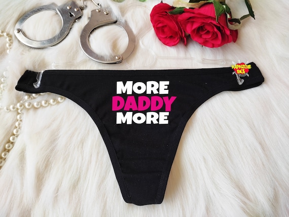 More Daddy More Thong Property Of Daddy Property Of Etsy
