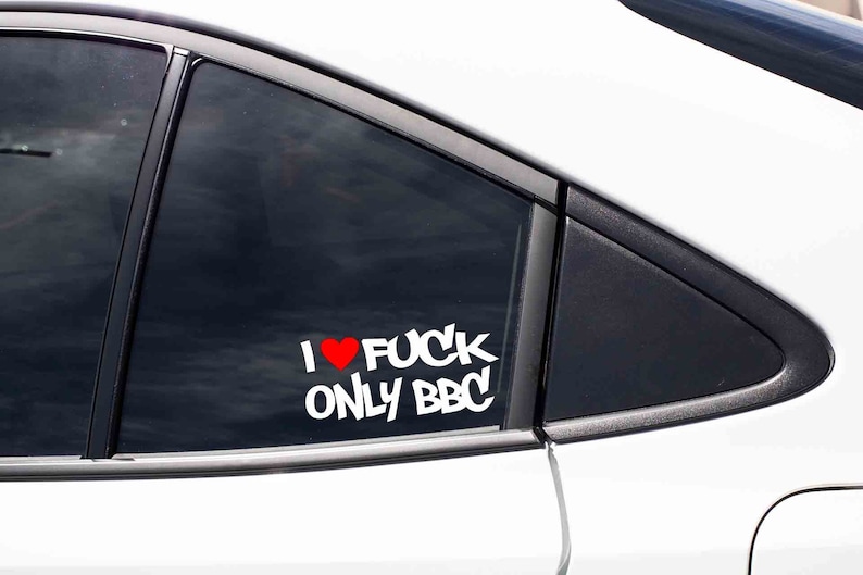 I Love BBC Queen of Spades Vinyl Sticker Decal Qos Car - Etsy
