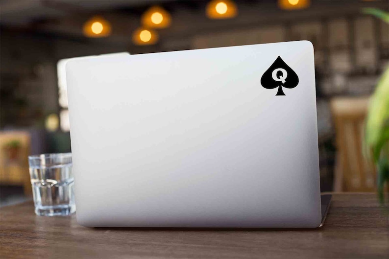 QOS Decal Queen of Spades Vinyl Sticker Decal Qos Car - Etsy Hong Kong