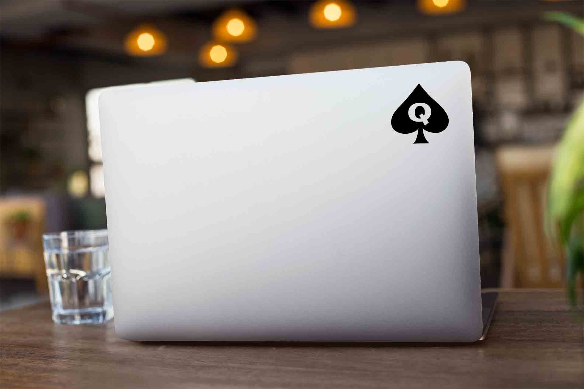 QOS Decal Queen of Spades Vinyl Sticker Decal Qos Car - Etsy Canada