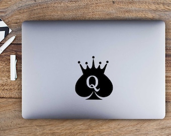QOS Decal , Queen of Spades Vinyl Sticker Decal , Qos Car Decal , Queen ...