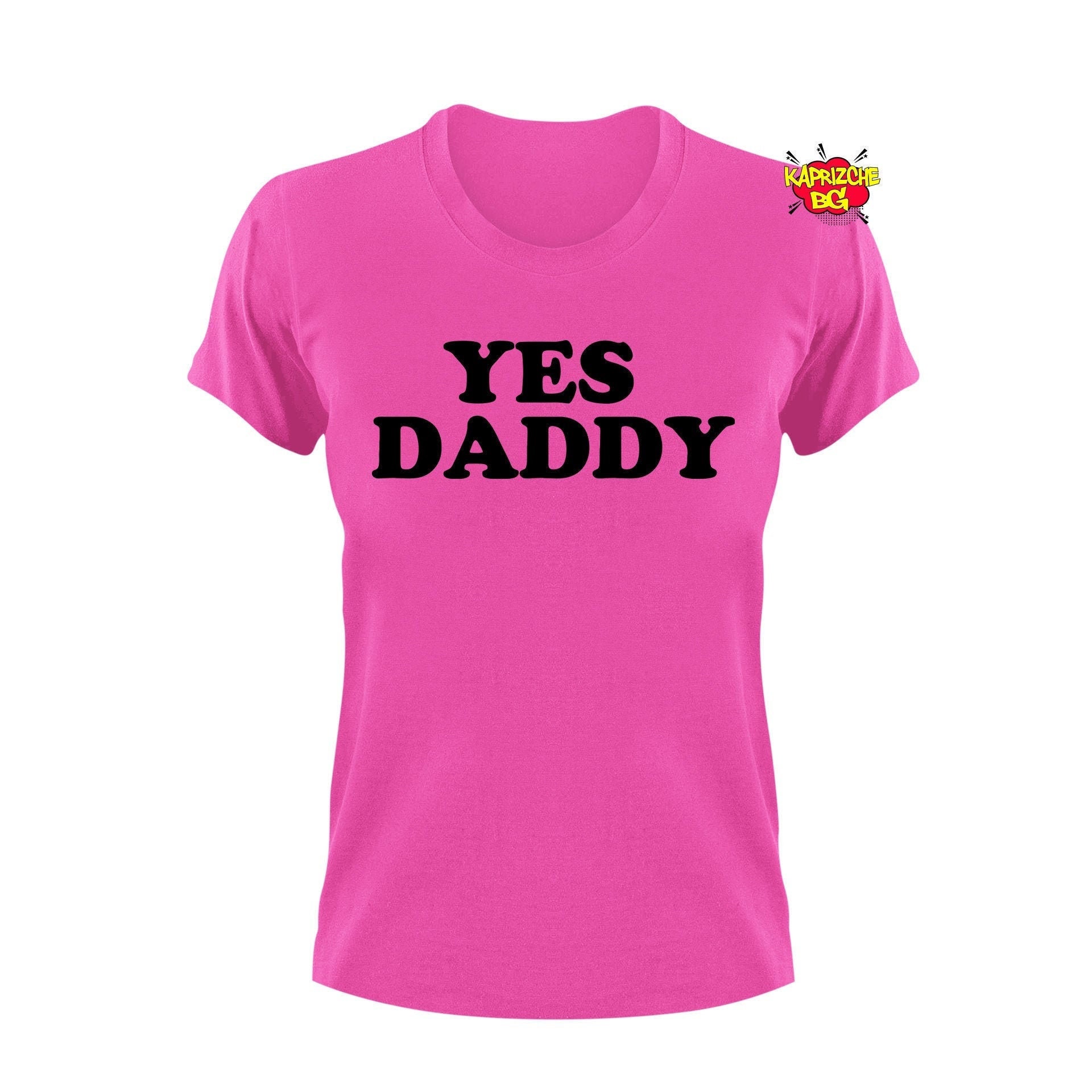 Yes Daddy T Shirt Submissive Pink T Shirt Ddlg T Shirt Etsy
