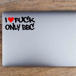 I Love BBC , Queen of Spades Vinyl Sticker Decal , Qos Car Decal ...