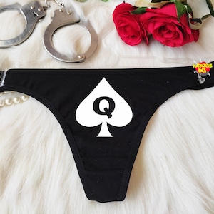 I Love Black Dicks Thong,bbc Panties,black Sexy Thong Panties,g-string ...