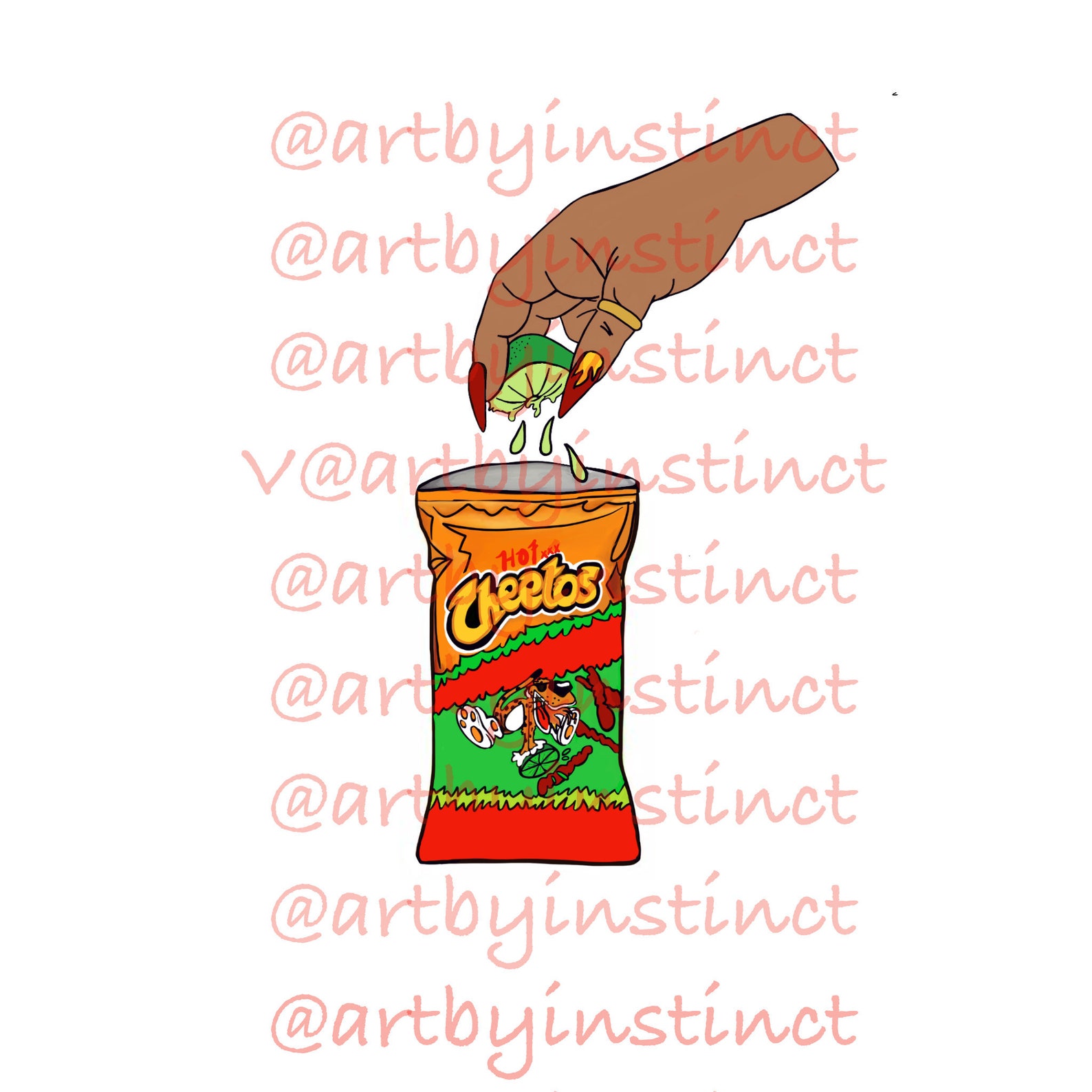 Png Hot Cheetos With Lime Cheeto Bag Clip Art Clip File For Etsy