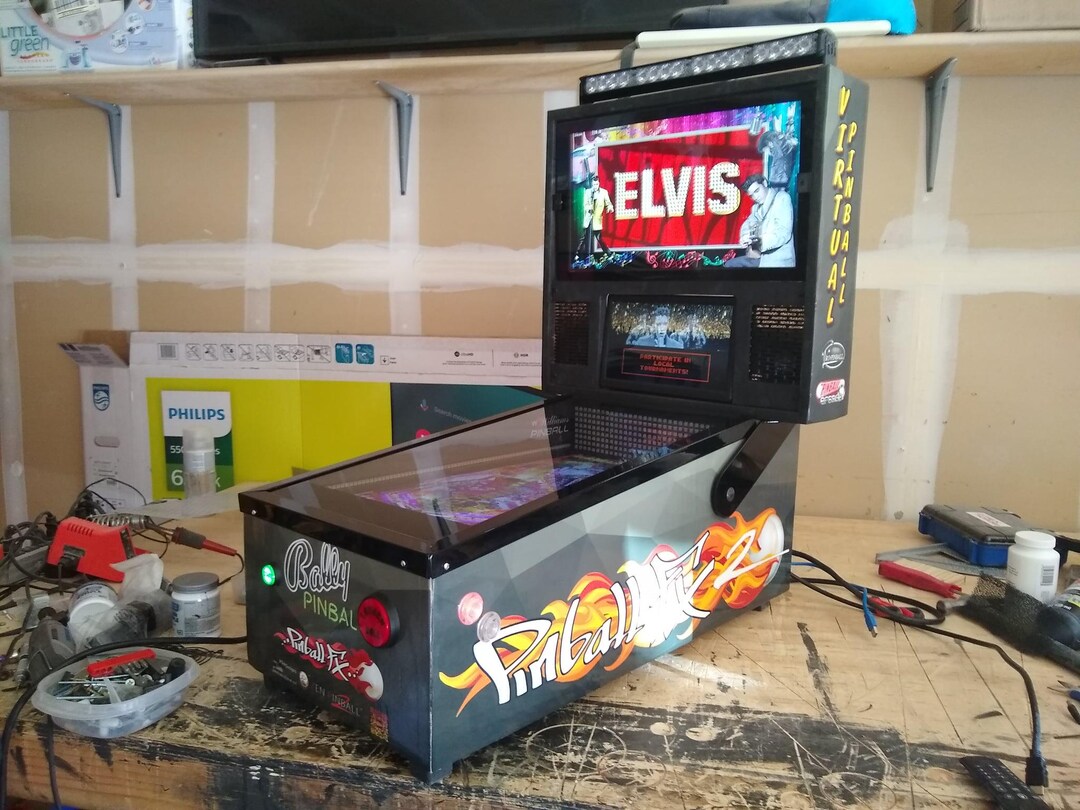 24" Tabletop Virtual Pinball Table - Etsy