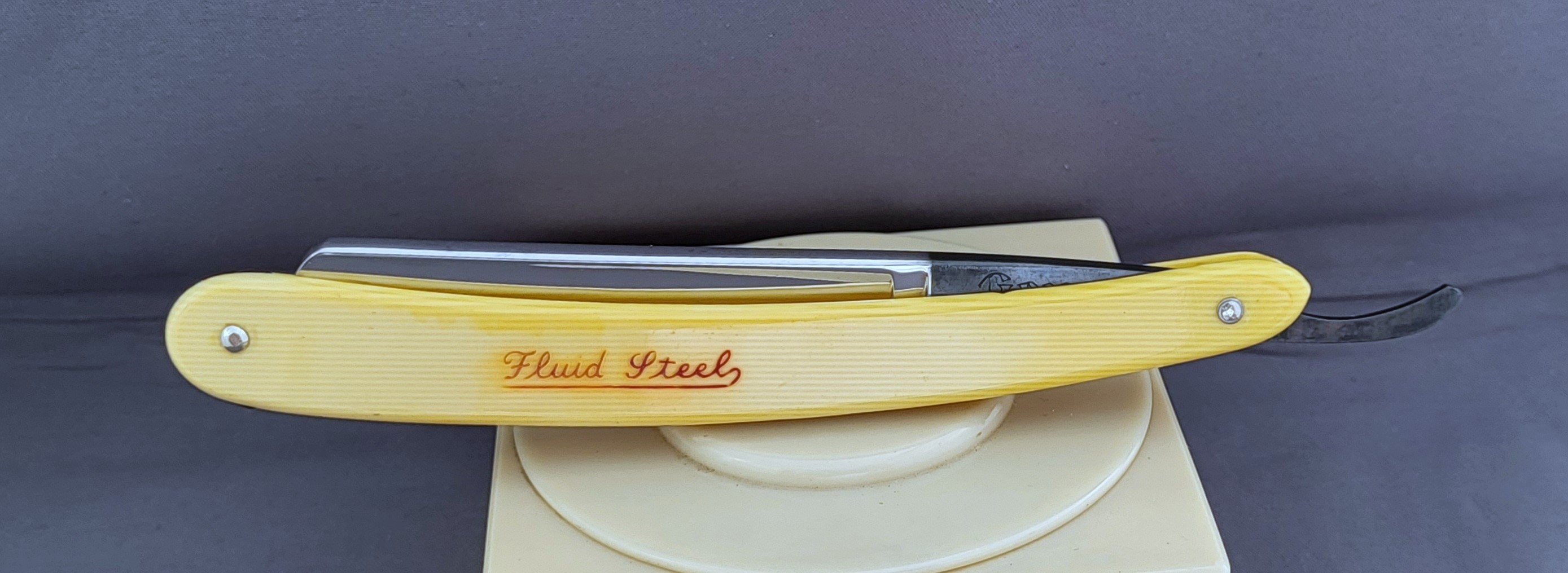 Vintage Restored GENCO Fluid Steel Straight Razor Shave - Etsy