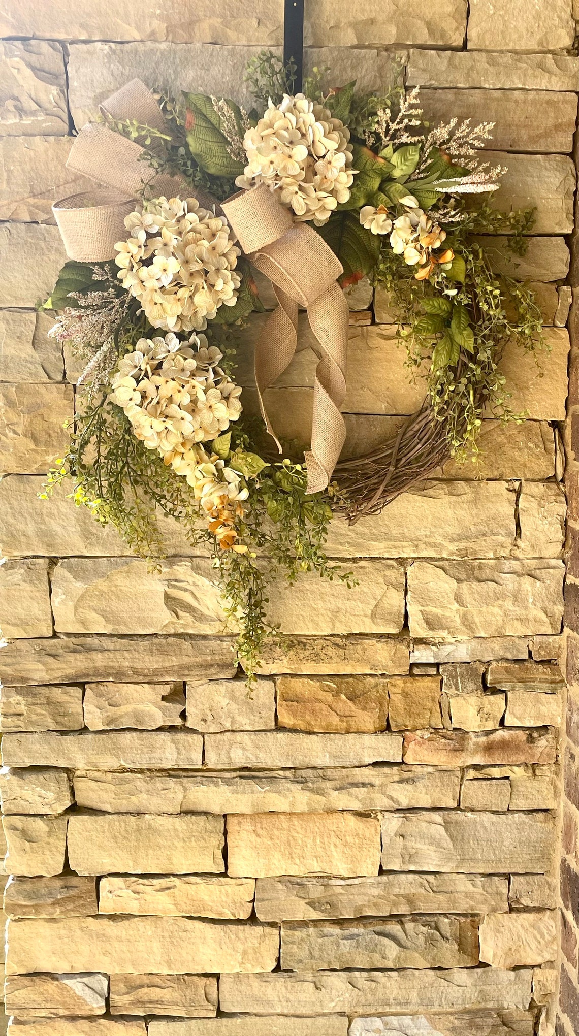 All Season Every Day Front Door Wreath Grassy Beige Spring - Etsy
