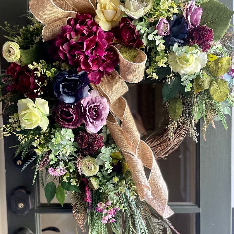Large Door Wreath - Etsy