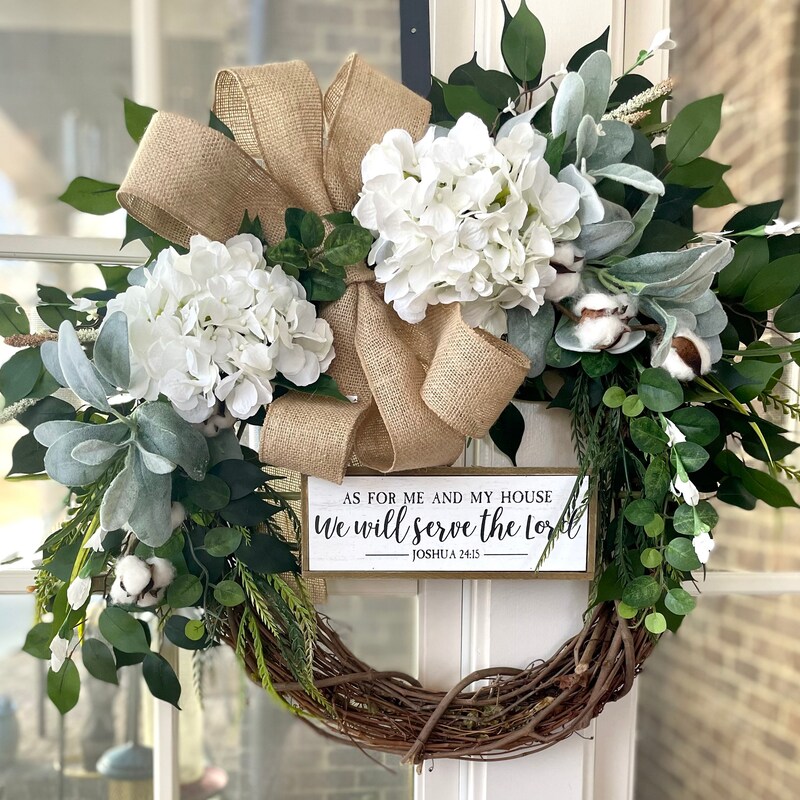 Christian Wreath - Etsy