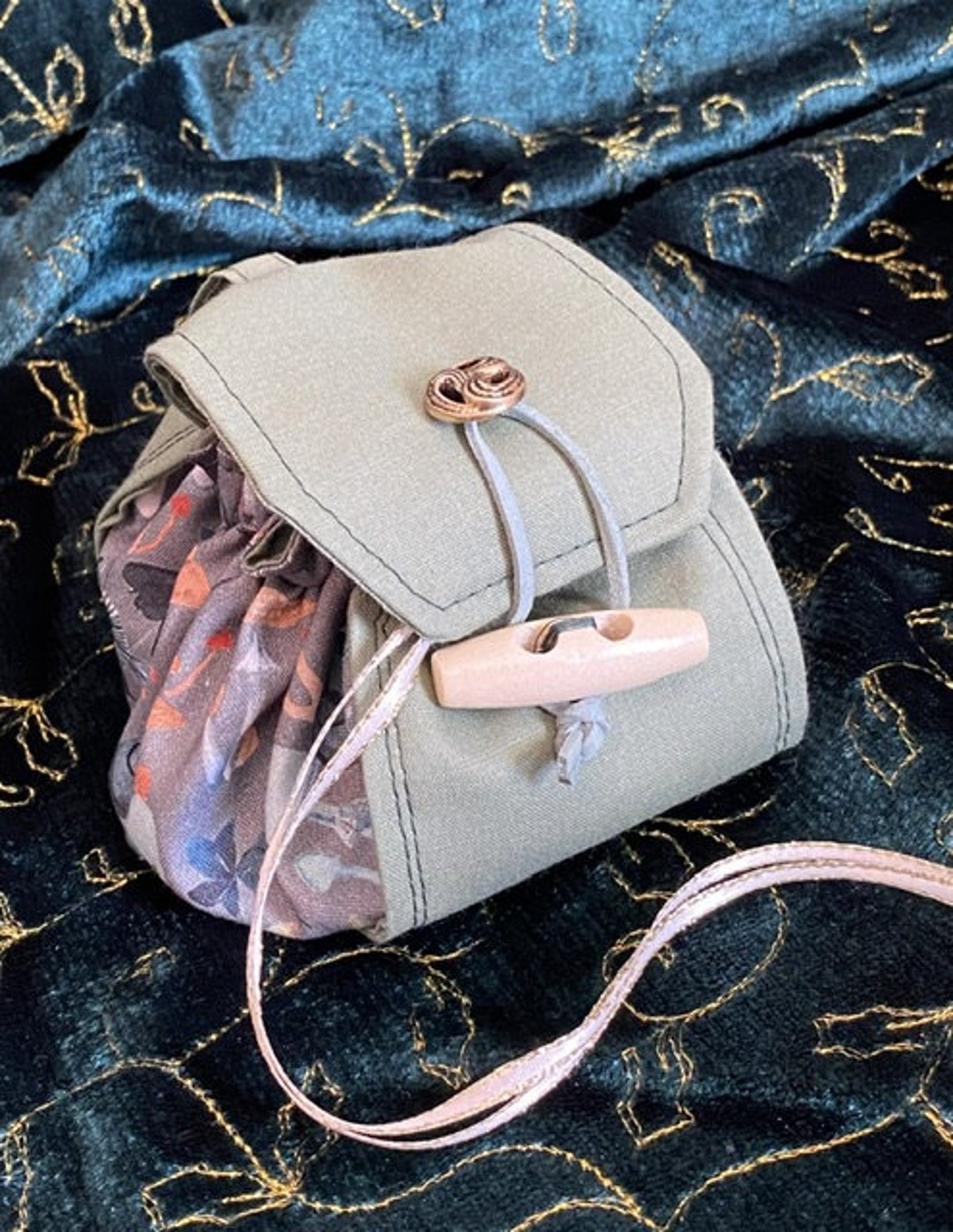 Nature Inspired Trinket Pouch - Etsy