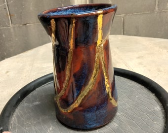 Kintsugi Style Ceramic Mug - Etsy