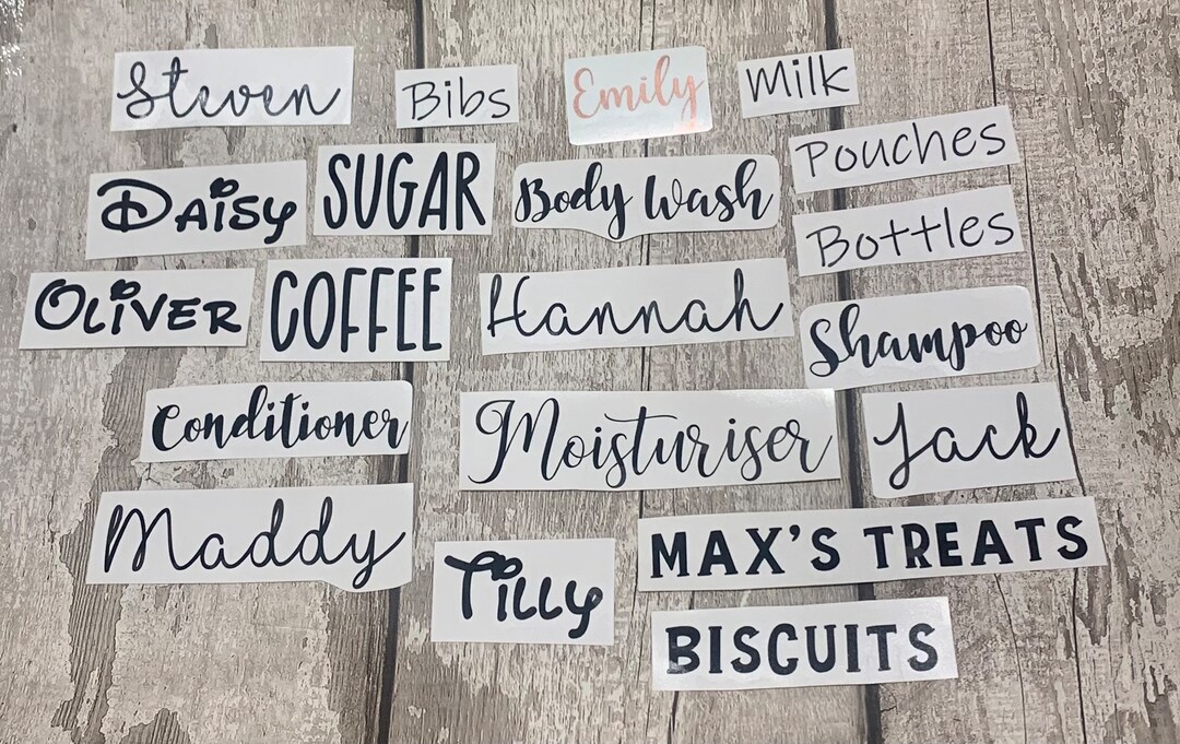 Vinyl Labels - Etsy UK