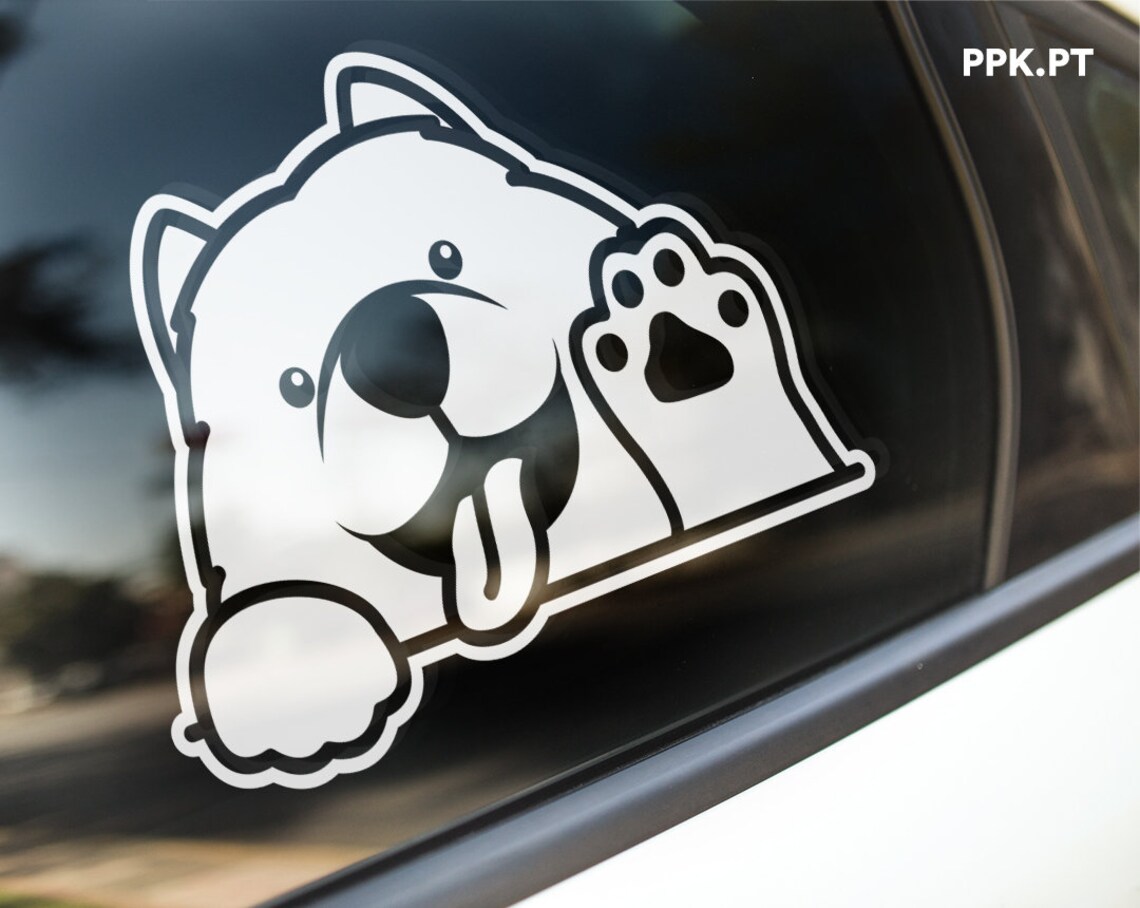 Samoyed Vinyl Decal Sticker for Car Yeti Laptop | Etsy