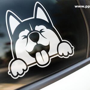 Husky Cute - Vinyl Decal Sticker for Car, Yeti, Laptop - Etsy