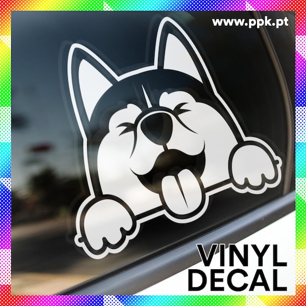 Husky Decal - Etsy