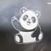 Panda Decal Animal Tattoo Vinyl Decal Sticker for Car - Etsy