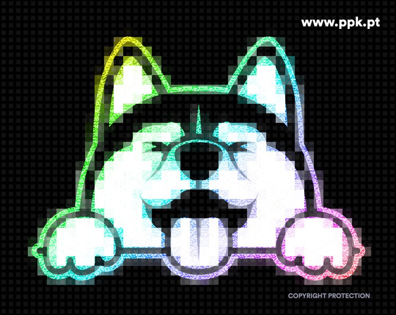 Husky Cute - Vinyl Decal Sticker for Car, Yeti, Laptop - Etsy