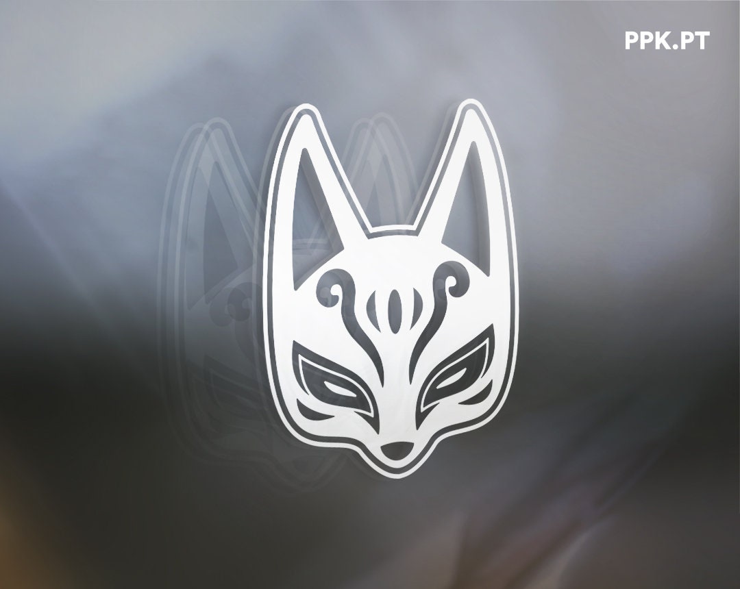 Kitsune Decal Tattoo Vinyl Decal Sticker for Car Yeti | Etsy