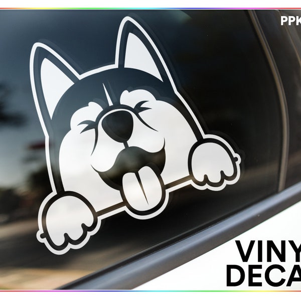 Husky Decal - Etsy