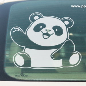 Panda Decal - Animal - Tattoo - Vinyl Decal Sticker for Car, Yeti ...