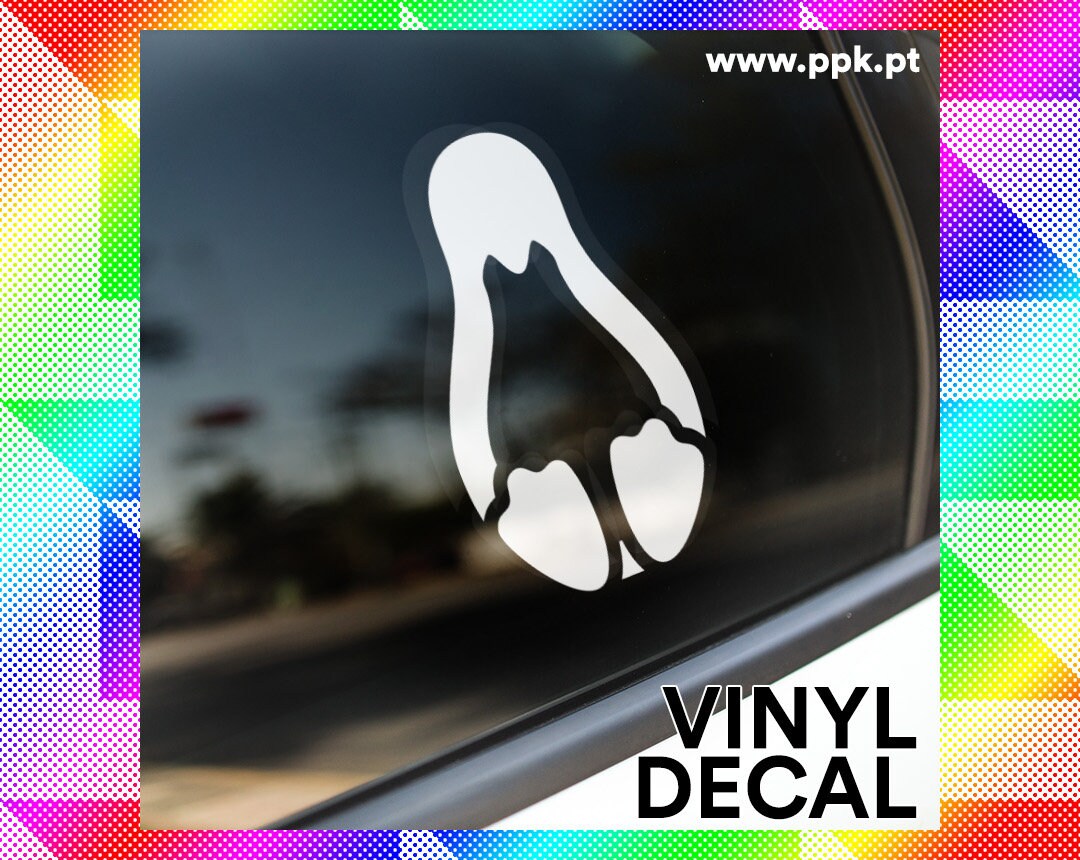 Minimal Linux Tux Penguin Logo - Vinyl Decal Sticker for Car, Yeti ...