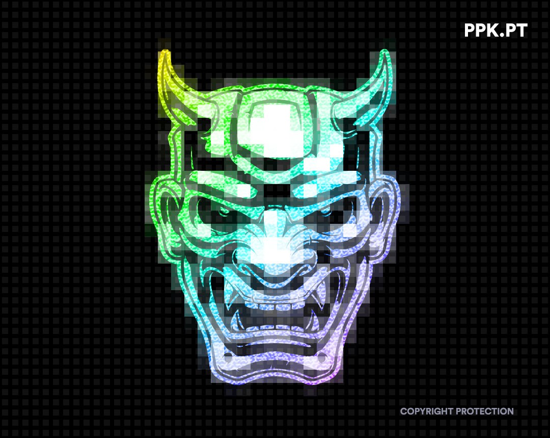 Oni Demon Decal Tattoo Vinyl Decal Sticker for Car Yeti | Etsy