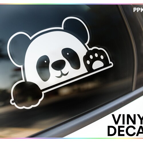 Panda Decal Animal Tattoo Vinyl Decal Sticker for Car - Etsy