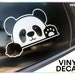 Panda Vinyl Decal Sticker for Car Yeti Laptop - Etsy